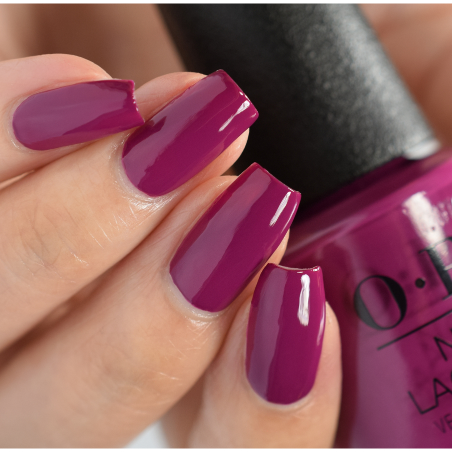 พร้อมส่ง OPI - Feelin Berry Glam (HRP06) ยาทาเล็บสีม่วงแดง โทนเบอร์รี่ ...
