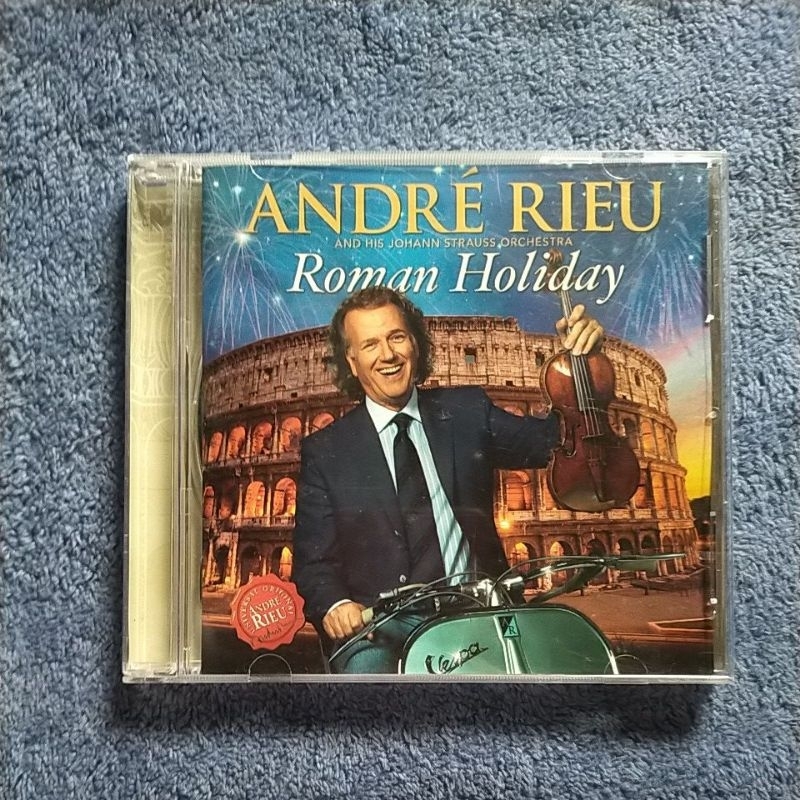 Cd Andre Rieu And His Johan Strauss Orchestra : Roman Holiday (มือสอง ...