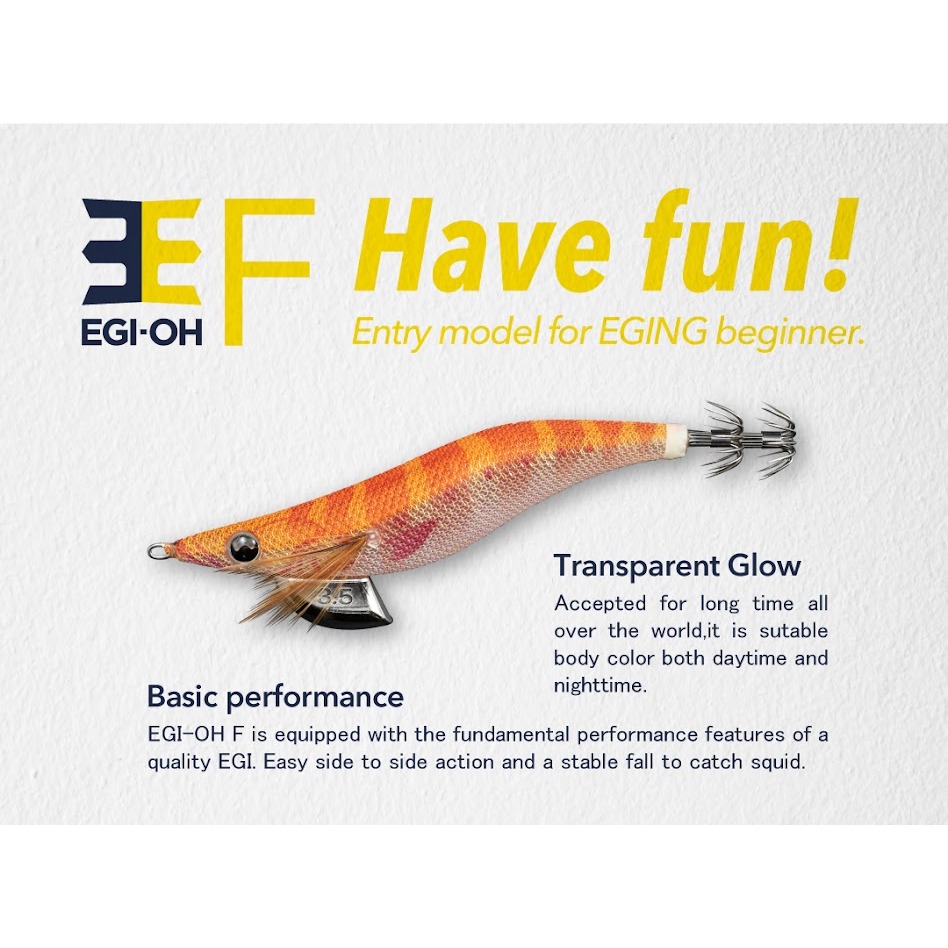 เหยื่อโยตกหมึกยามาชิตะ Yamashita Egi Oh F 2.0 / 2.5 | Shopee Thailand