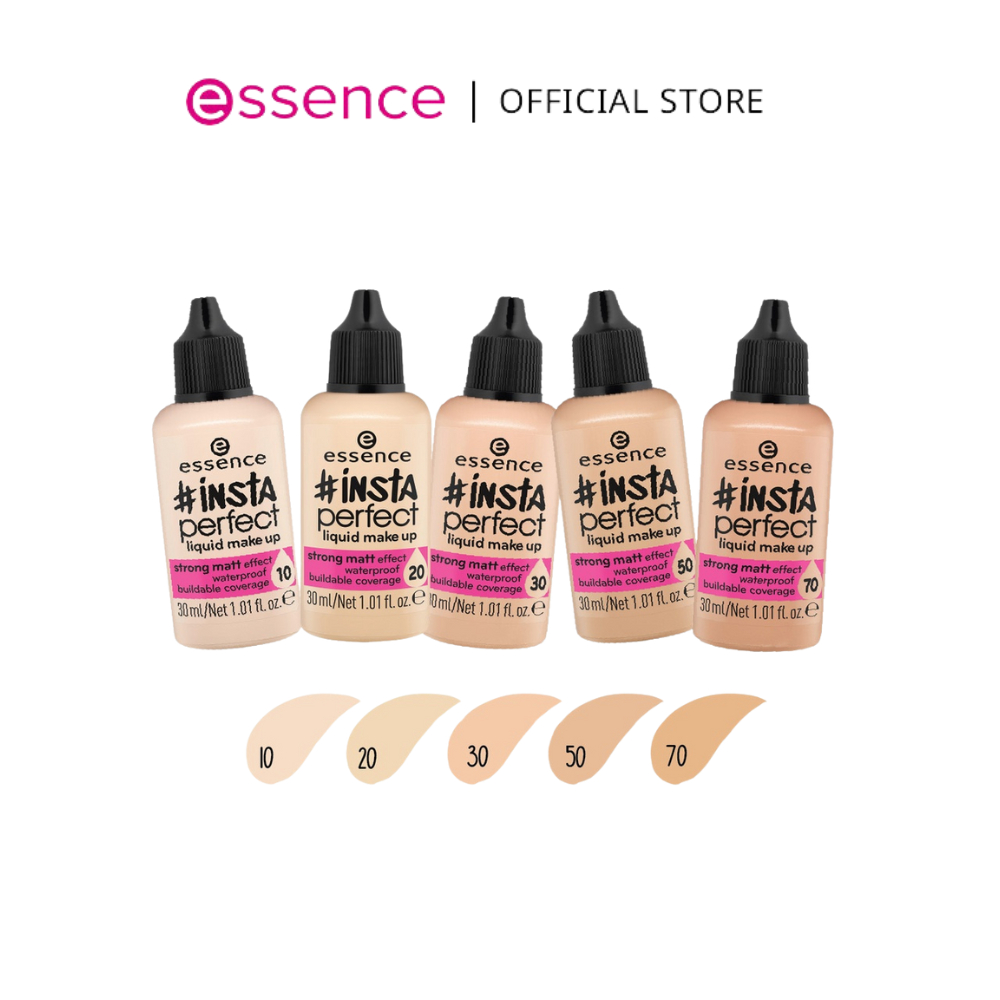 essence insta perfect liquid make up รองพื้น กันน้ำ เครื่องสำอาง | Shopee Thailand