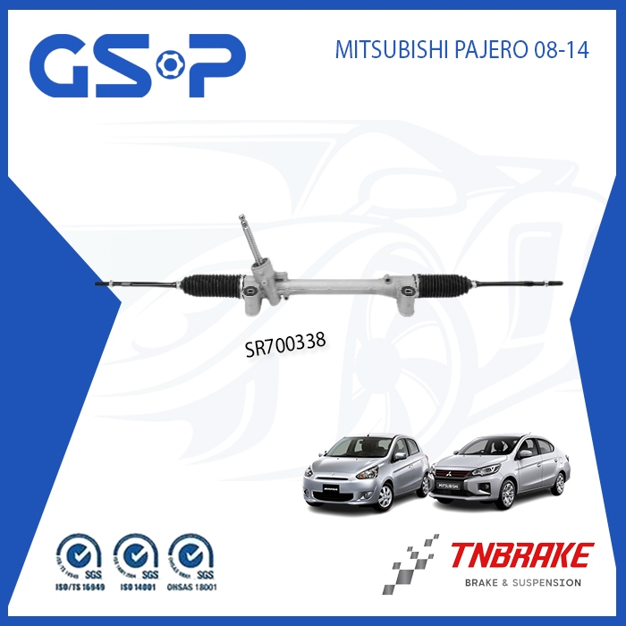 GSP แร็คพวงมาลัย MITSUBISHI MIRAGE มิสซูมิสชิ มิราจ ปี 2012 PAJERO ...