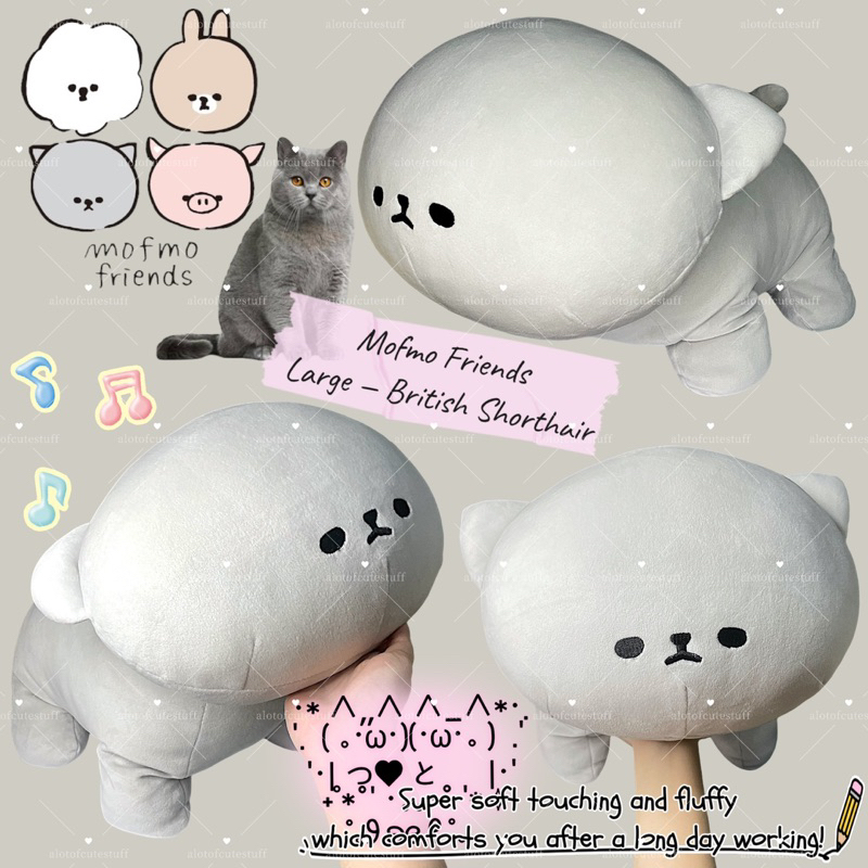 Mofmo Friends Large – British Shorthair ตุ๊กตาน้องแมว บริติชขนสั้น ...