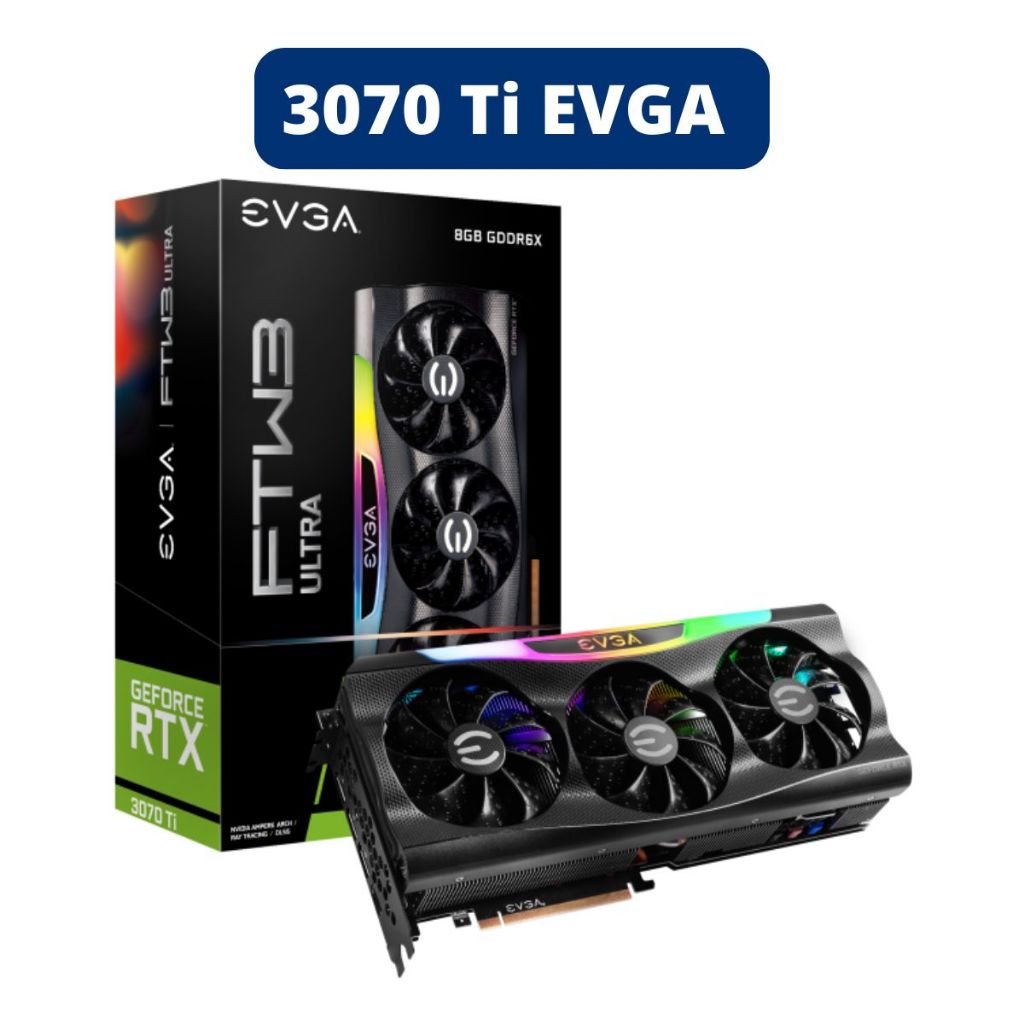 NVIDIA EVGA GeForce RTX 3070 Ti FTW3 ULTRA GAMING สินค้าพร้อมส่ง ประกัน ...