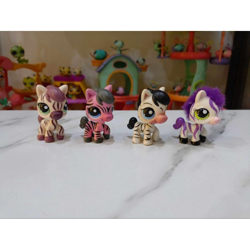 ม้าลาย Lps ตัวเล่น lps ของแท้ #littlest pet shop#lps | Shopee Thailand