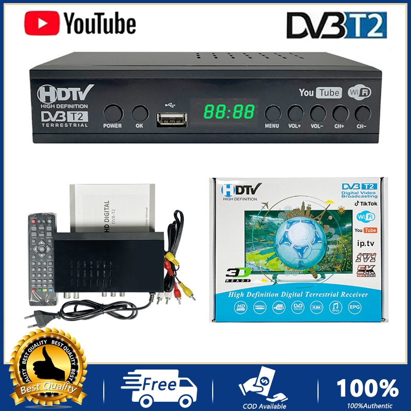 COD กล่องดิจิตอลทีวี Digital TV HD BOX ใช้ร่วมกับเสาอากาศทีวี กล่องรับ ...
