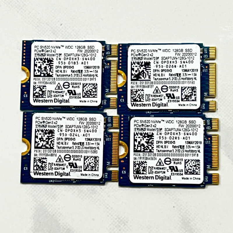NVMe 128GB SSD SN520 PCIe Gene x 2 WDC Western Digital | Shopee Thailand