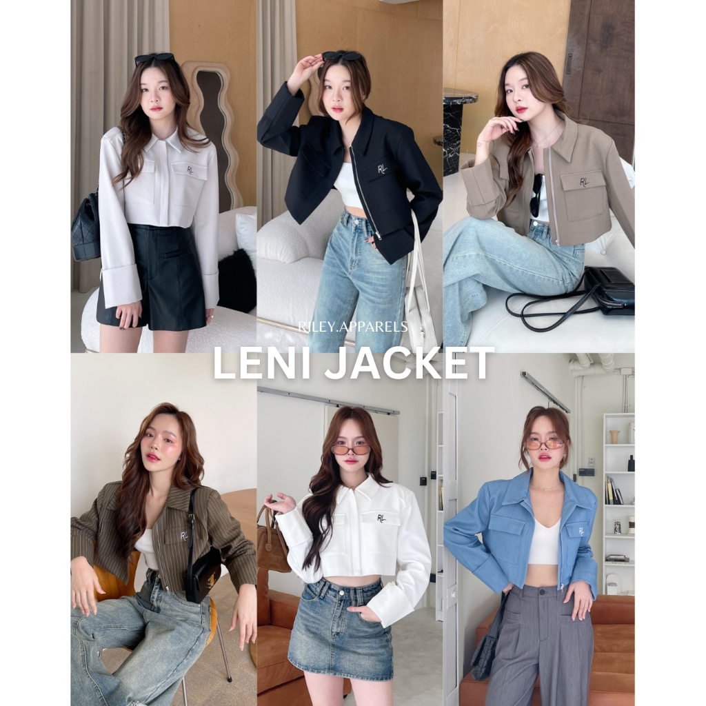 Riley.apparels - Leni Jacket 9093 | Shopee Thailand