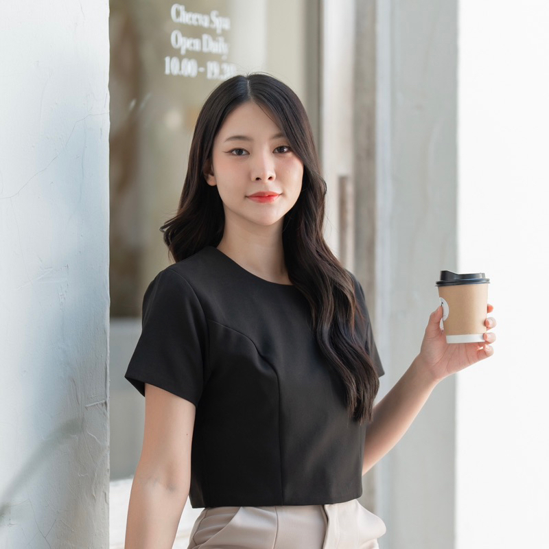 Cutie Basic Top เสื้อใส่สบาย Shopee Thailand