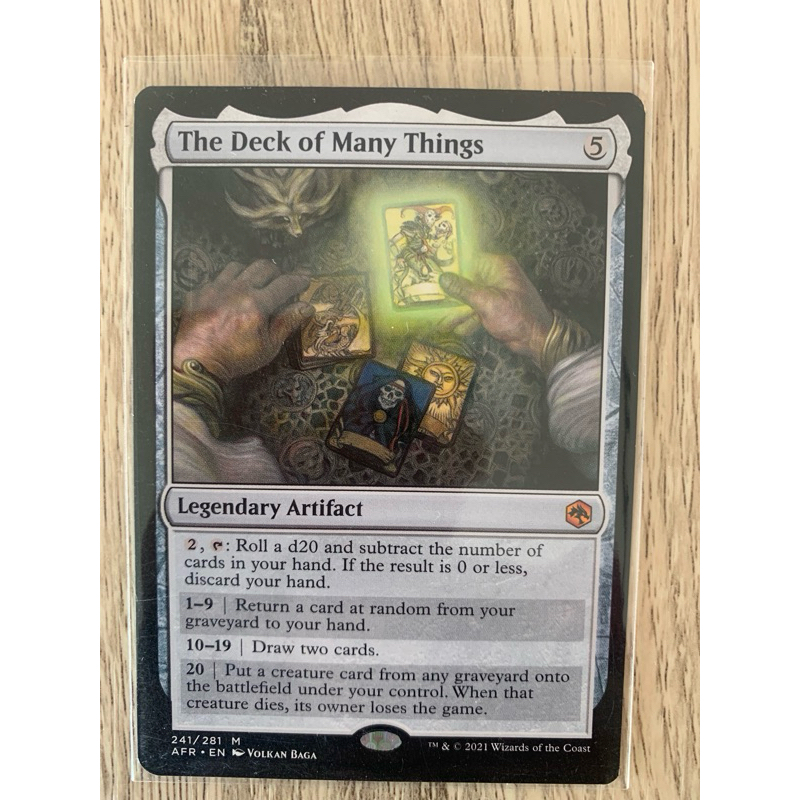 the deck of many things mtg dnd | Shopee Thailand