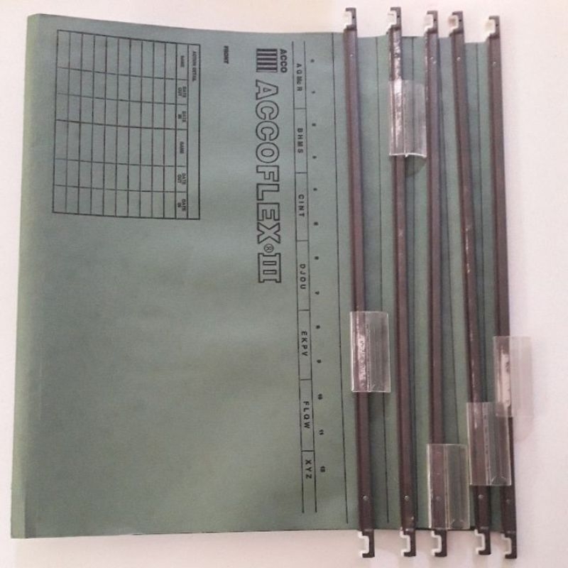 แฟ้มแขวนเอกสาร มือสอง ยี่ห้อ ACCOFLEX (จาก Australia) จำนวน 5 แฟ้ม ราคา ...