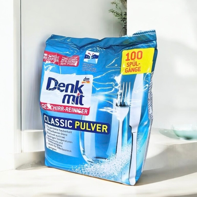 Denkmit ผงล้างจาน 1.5kg Dishwasher Power Powder ผงล้างจาน ผงล้างจาน ...