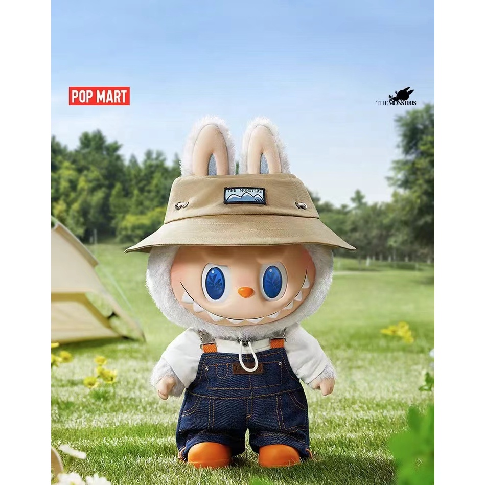 จัดส่งที่รวดเร็ว POPMART labubu Spring Wild Home Series labubu ตุ๊กตาไว ...