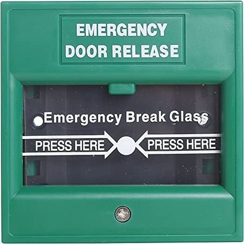 Emergency Break Glass Button Green ปุ่มกดฉุกเฉิน สีเขียว รุ่น UN-AS921 ...