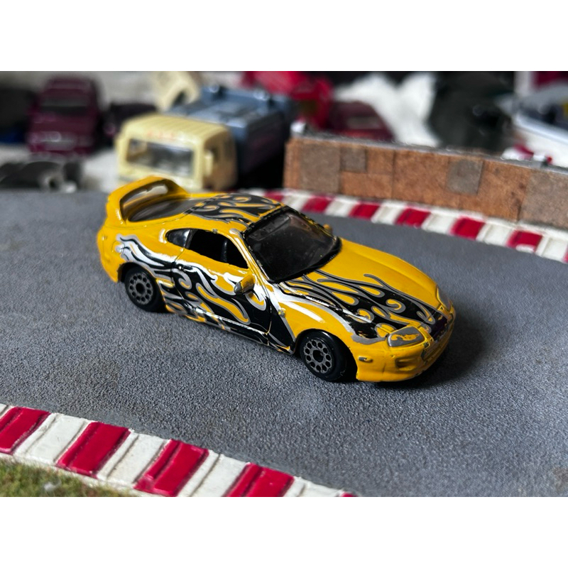 มือ 2 รถเหล็ก MotorMax (6012) Toyota Supra 1/64 Diecast Yellow | Shopee ...
