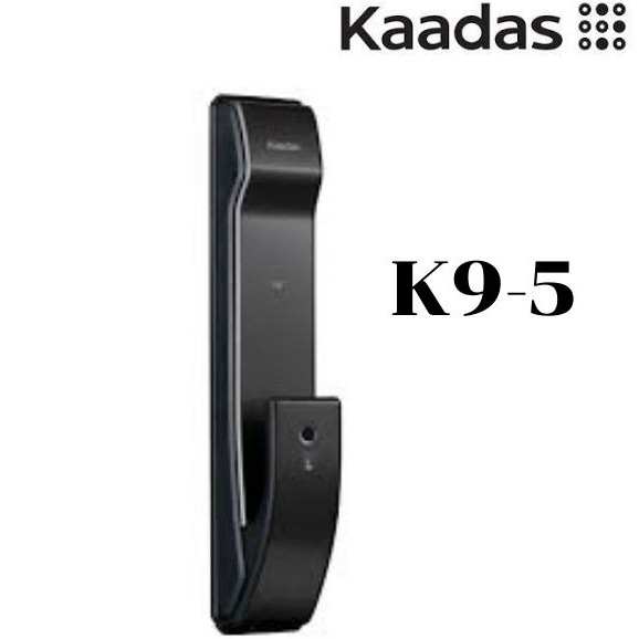 กลอนประตูดิจิตอล Digital Door lock Kaadas K9-5 Push-Pull Smart Door lock Black (สีดำ) ติดตั้งฟรี ...