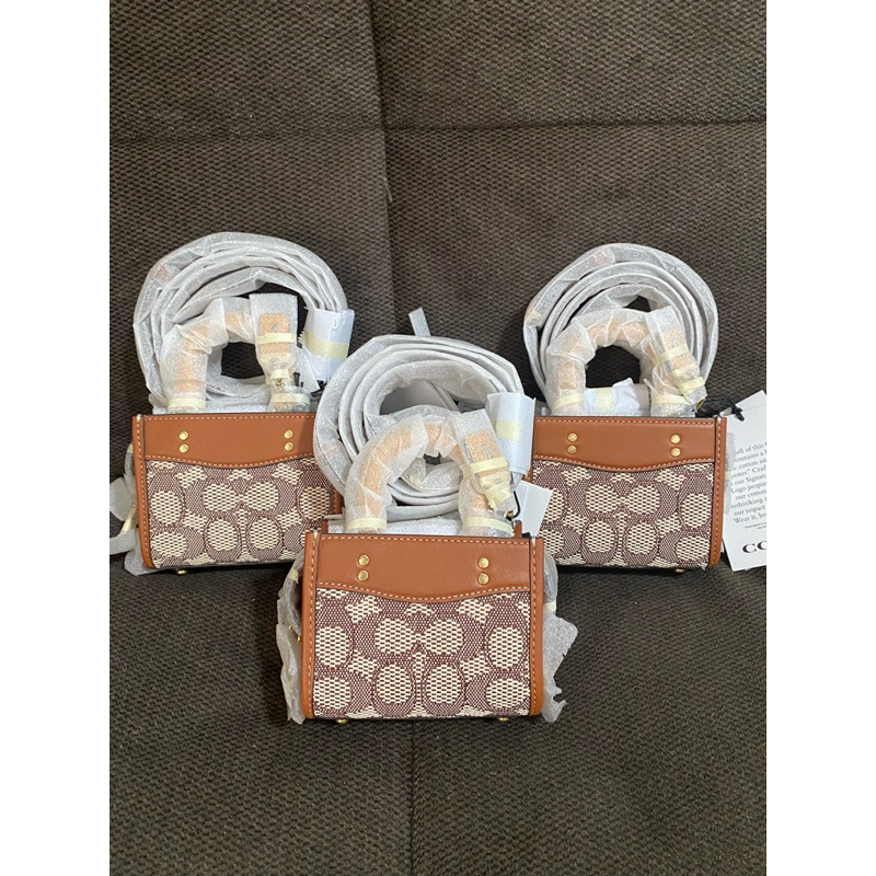 Coach Rogue 12 In Signature Textile Jacquard Style No. CC515 | Shopee ...