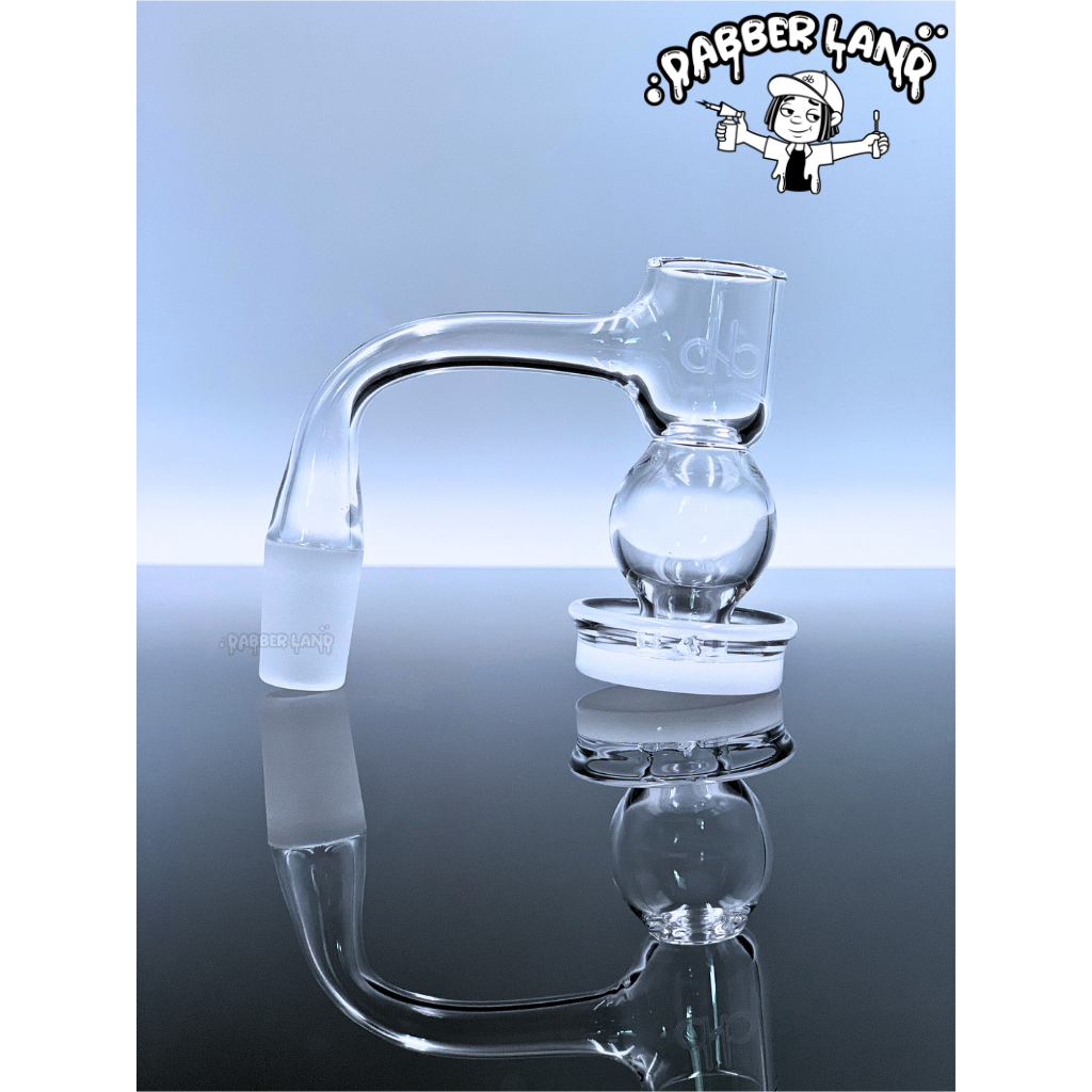 Quartz Banger Round Belly Terp Slurper Opaque Bottom Full Weld Beveled ...