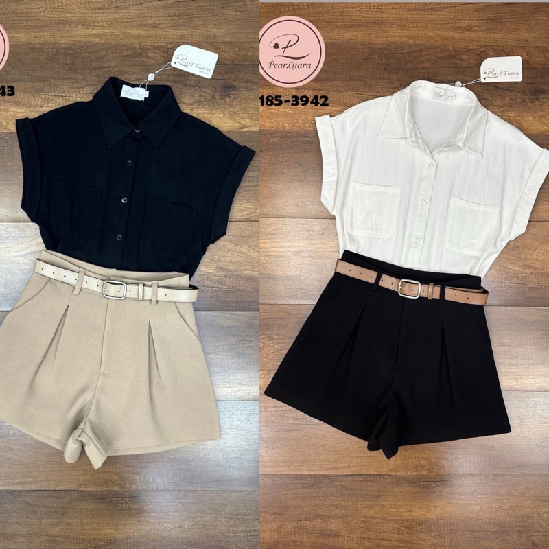 code: 8185 ชุดใส่ทำงานแบบน่ารัก ชุดเซทสวย งานป้าย Pearl tiala | Shopee ...