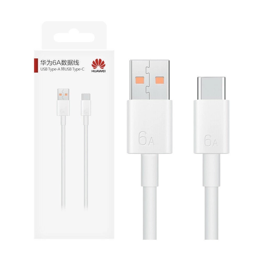 HUAWEI 6A Data Cable USB Type A To USB Type C 6A | สายชาร์จ Huawei 6A ...