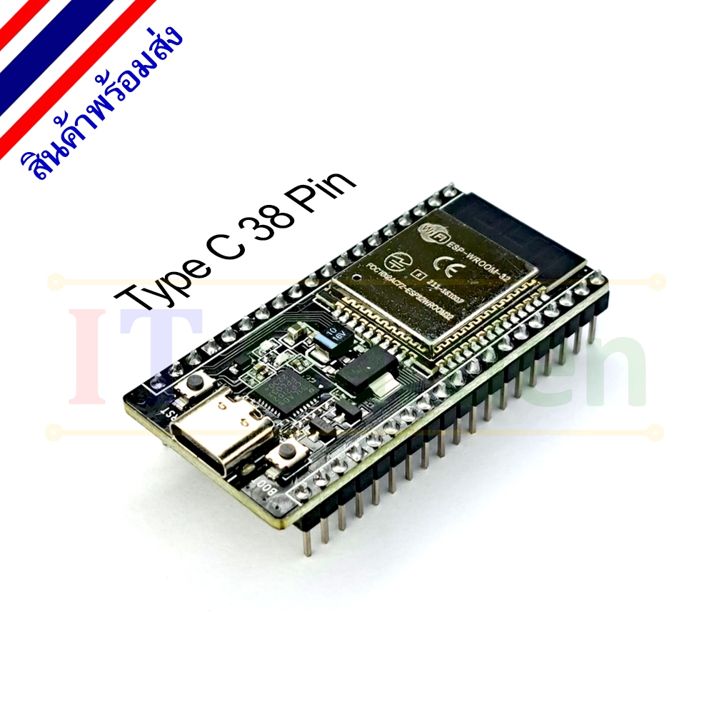 ESP32 ESP-32 USB Type C CP2102 Development Board 38 Pin | Shopee Thailand