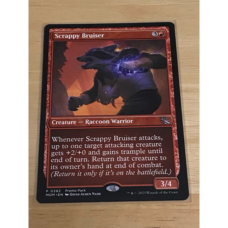 [MTG][BLB] Bloomburrow: Scrappy Bruiser การ์ดแท้ Magic The Gathering ...