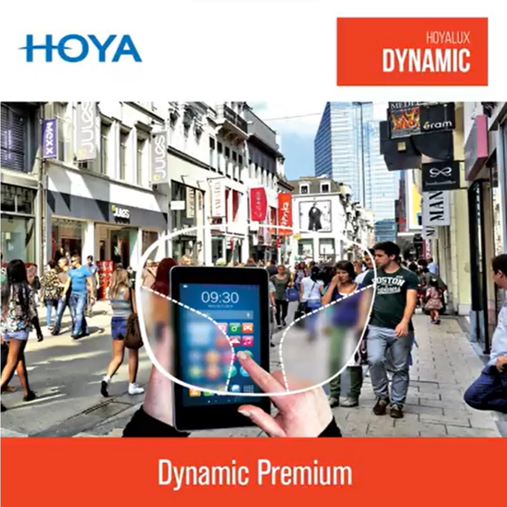 HOYA Progressive DYNAMIC PREMIUM เลนส์โปรเกรสซีฟโฮย่า นุ่มนวล ชัดเจนในทุกระยะ | Shopee Thailand