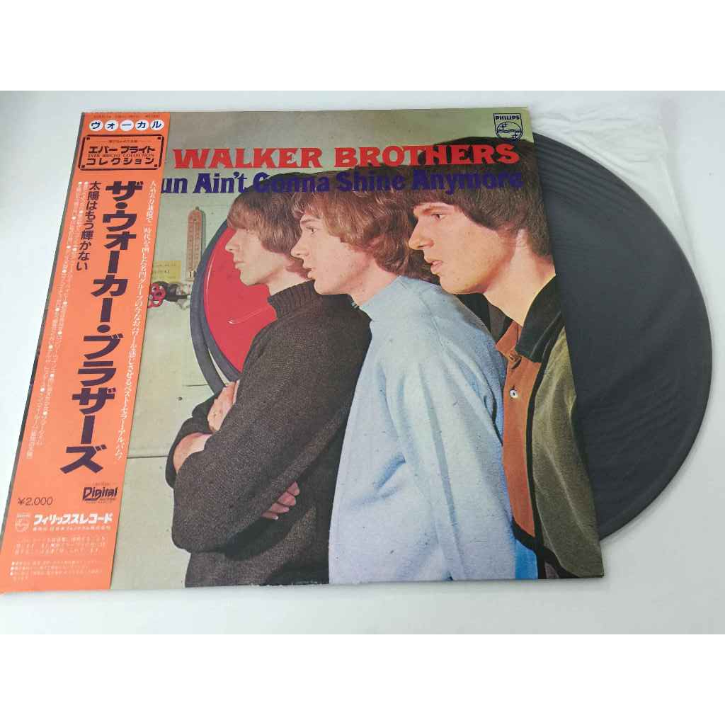 The Walker Brothers The sun no longer shines ขนาด 12 นิ้ว LP B3-16 ...