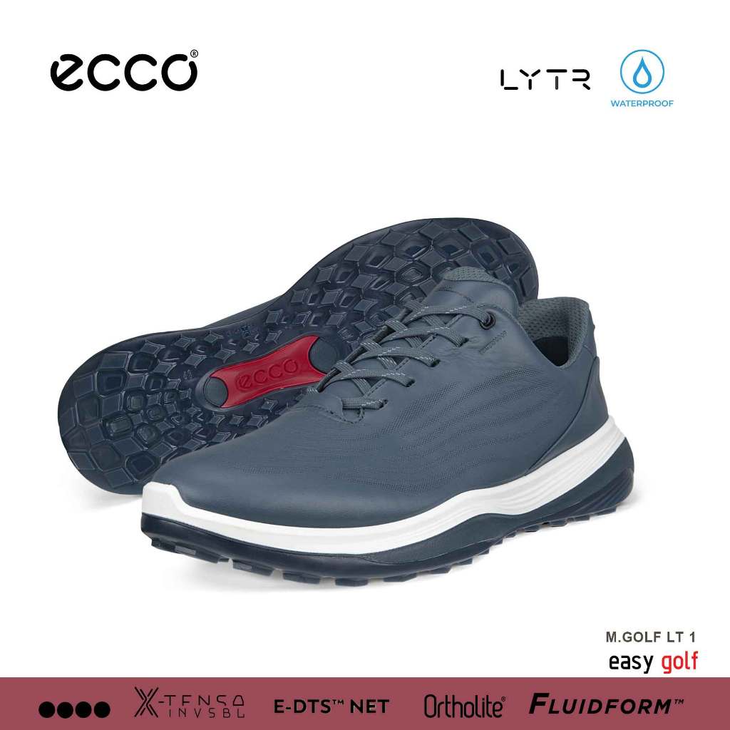 ECCO LT1 MEN ECCO GOLF GOLF SHOES รองเท้ากีฬากอล์ฟผู้ชาย AW24 | Shopee Thailand