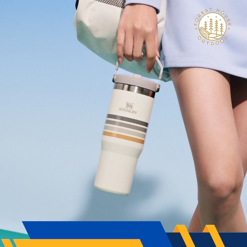 Stanley แก้ว VARSITY ICEFLOW™ FLIP STRAW TUMBLER 30 OZ | Shopee Thailand