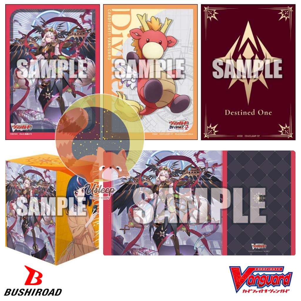 Bushiroad Sleeve Mini & Deck Holder V3 & Rubber Mat V2 Cardfight ...