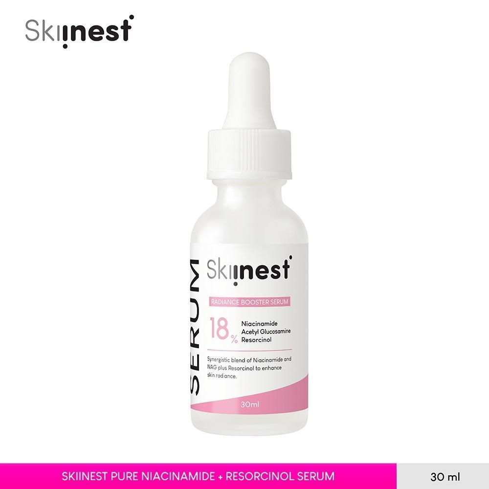 Skiinest Super C + E Brightening Hya Coenzyme Q10 Booster Pure Niacinamide + Resorcinol Serum 30 ...