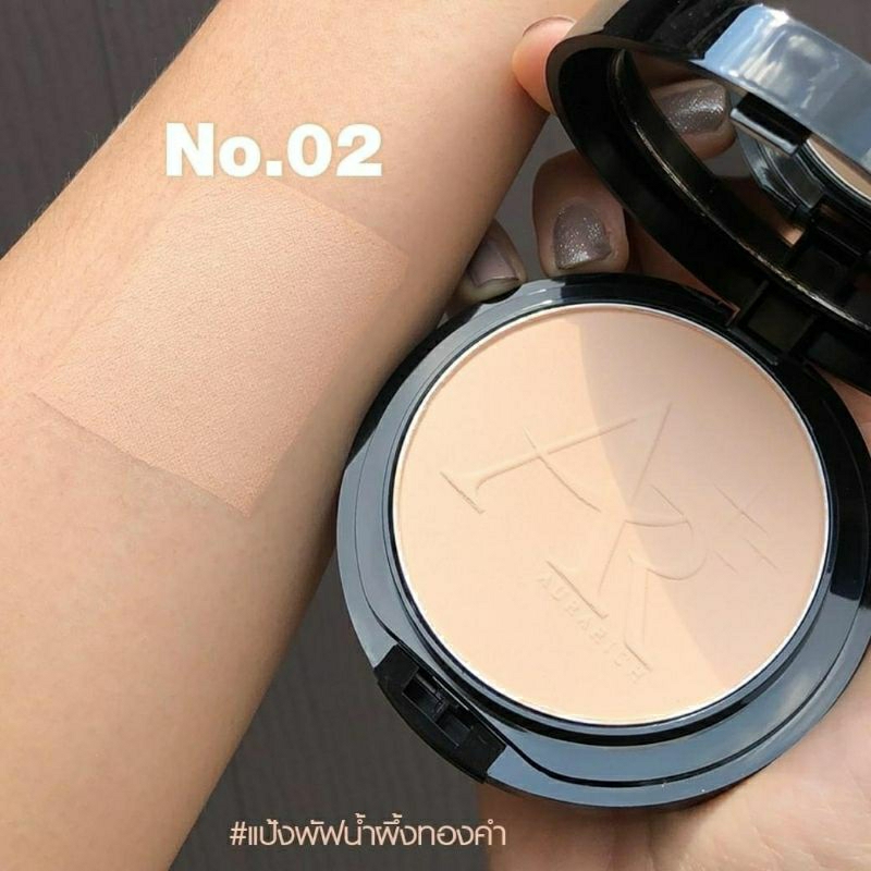 แป้งพัฟน้ำผึ้งทองคำ ออร่าริช (1ตลับ) / HONEY GOLD FACE POWDER SPF35 ...