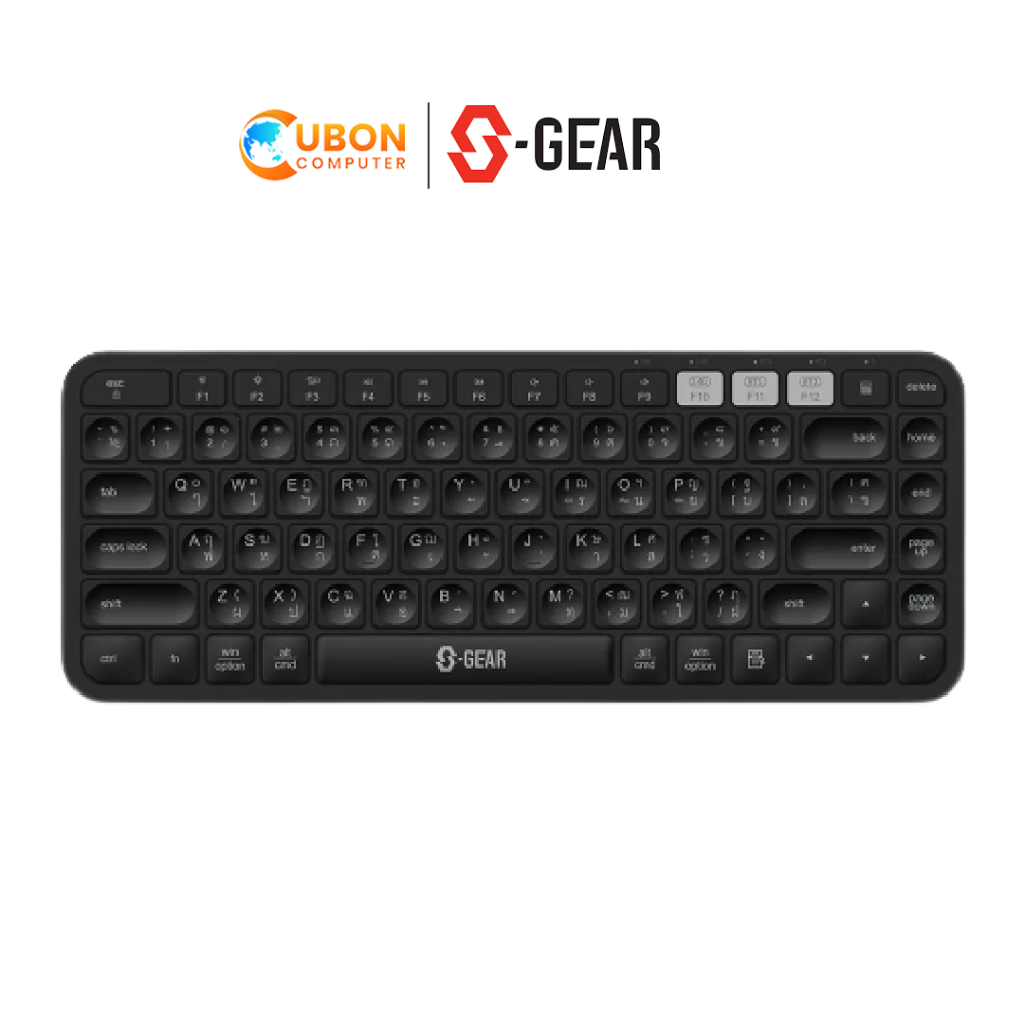 SGEAR KBH701 KEYBOARD MULTIDEVICE BLUETOOTH (TH/EN) ประกันศูนย์ SGEAR 2 ...