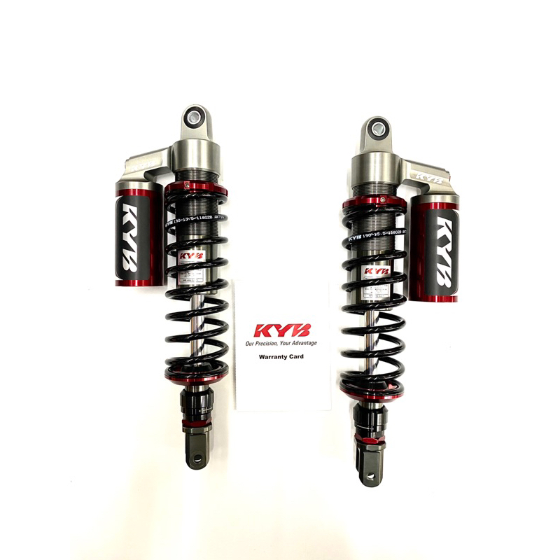 โช้คหลัง (KYB) K-Elite ยาว 350MM สีดำ รถรุ่น X-MAX-300/PCX-150-i(2018 ...