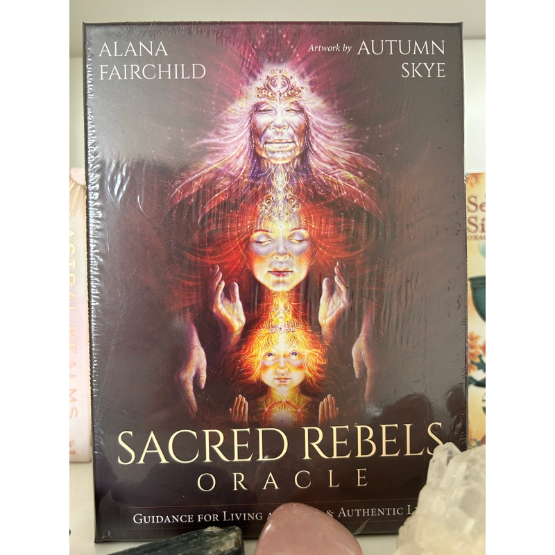 ไพ่ออราเคิลแท้ Sacred Rebels Oracle Borderless Edition: For those who ...