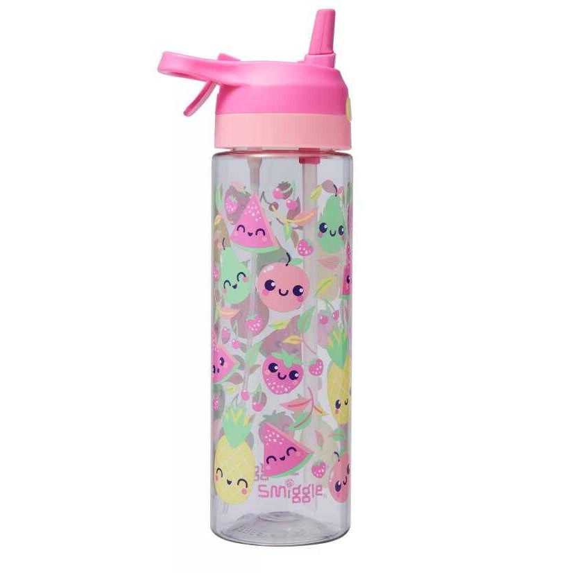 Smiggle Spritz Plastic Drink Bottle 700Ml ขวดน้ำสมิกเกอร์ลาย ผลไม้ แบบ ...