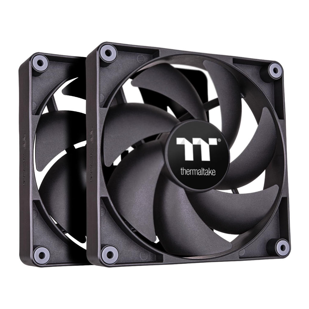 THERMALTAKE CT140 BLACK พัดลมเคส FANx2 : CL-F148-PL14BL-A | Shopee Thailand