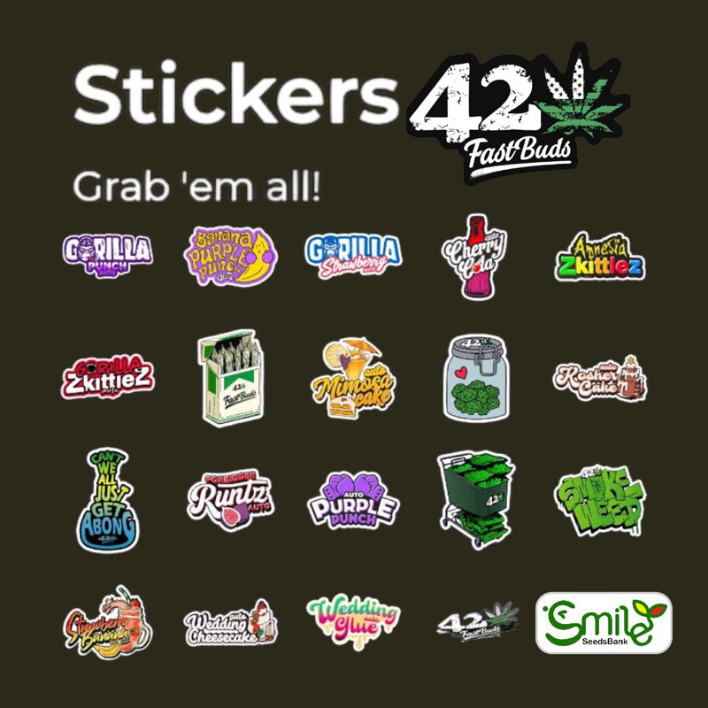 Fastbuds Stickers - สติ๊กเกอร์แท้จาก Fastbuds | Shopee Thailand
