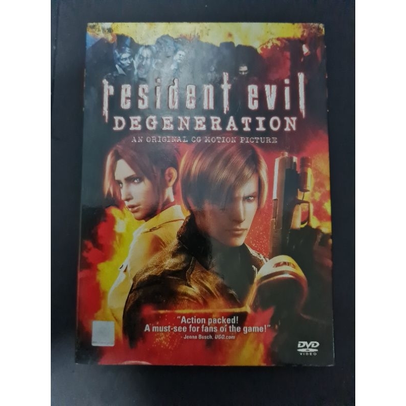 Resident Evil:Degeneration Dvd แท้ พากย์ไทย มือสอง | Shopee Thailand