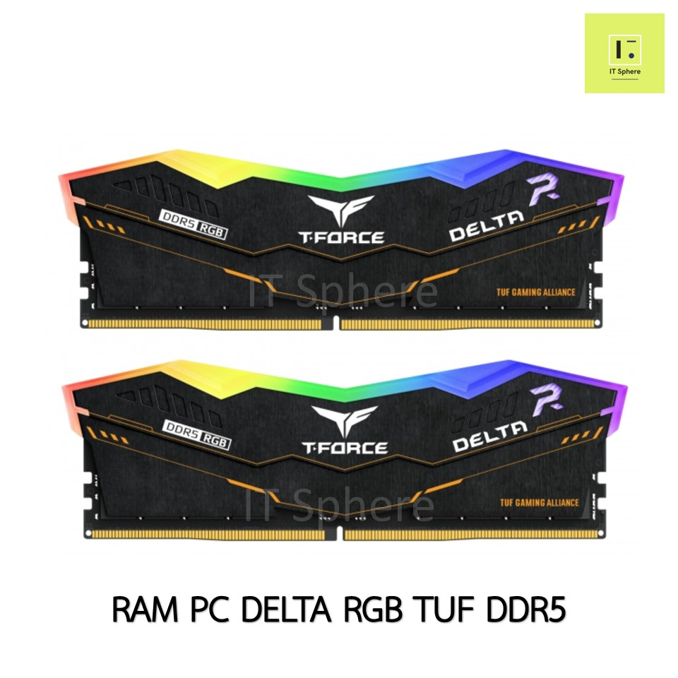 Ram Delta RGB TUF T-force 32GB (16x2GB) Bus 5600 6000 TEAM GROUP ...
