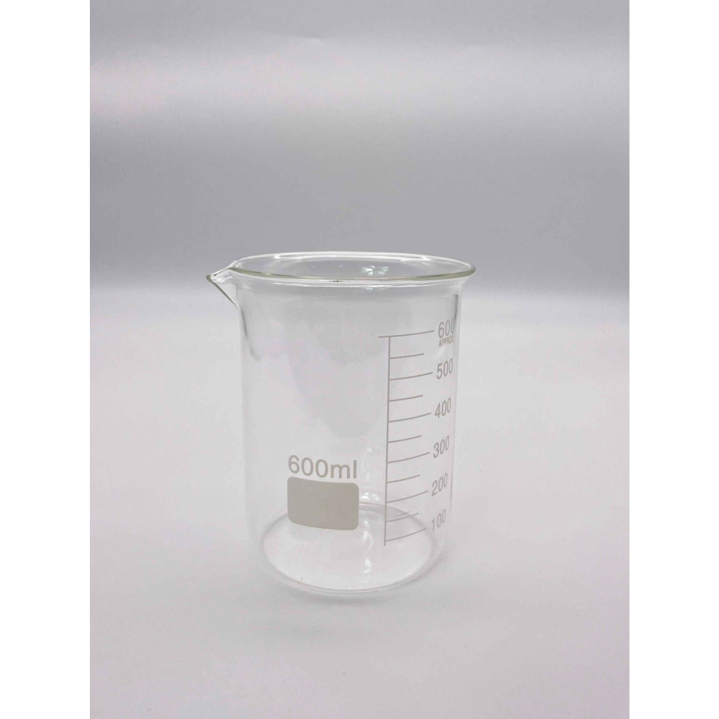 บีกเกอร์แก้ว Beaker Glass ขนาด 25/50/100/150/250/500/600/1000 ml ราคาถูก ขายดี | Shopee Thailand