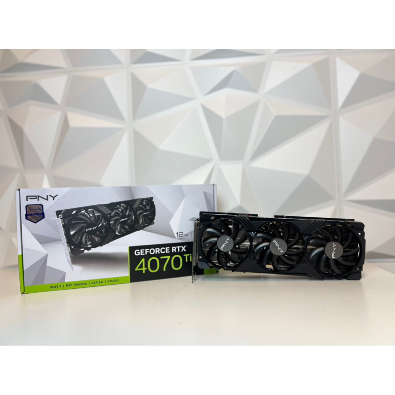 PNY(การ์ดจอ) GEFORCE RTX 4070 TI 12GB VERTO LED TRIPLE FAN - 12GB ...