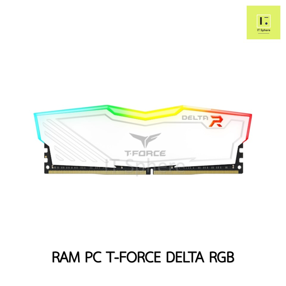 RAM DELTA RGB 8GB 8x1GB Bus2666 Bus 2666 แรม PC delta ddr4 T-force T ...