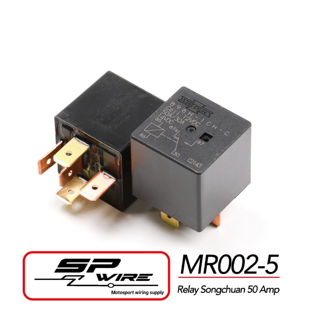 MR002-5 #Relay 5 ขา Songchuan 50 AMP-Spwire motorsportwiring | Shopee Thailand