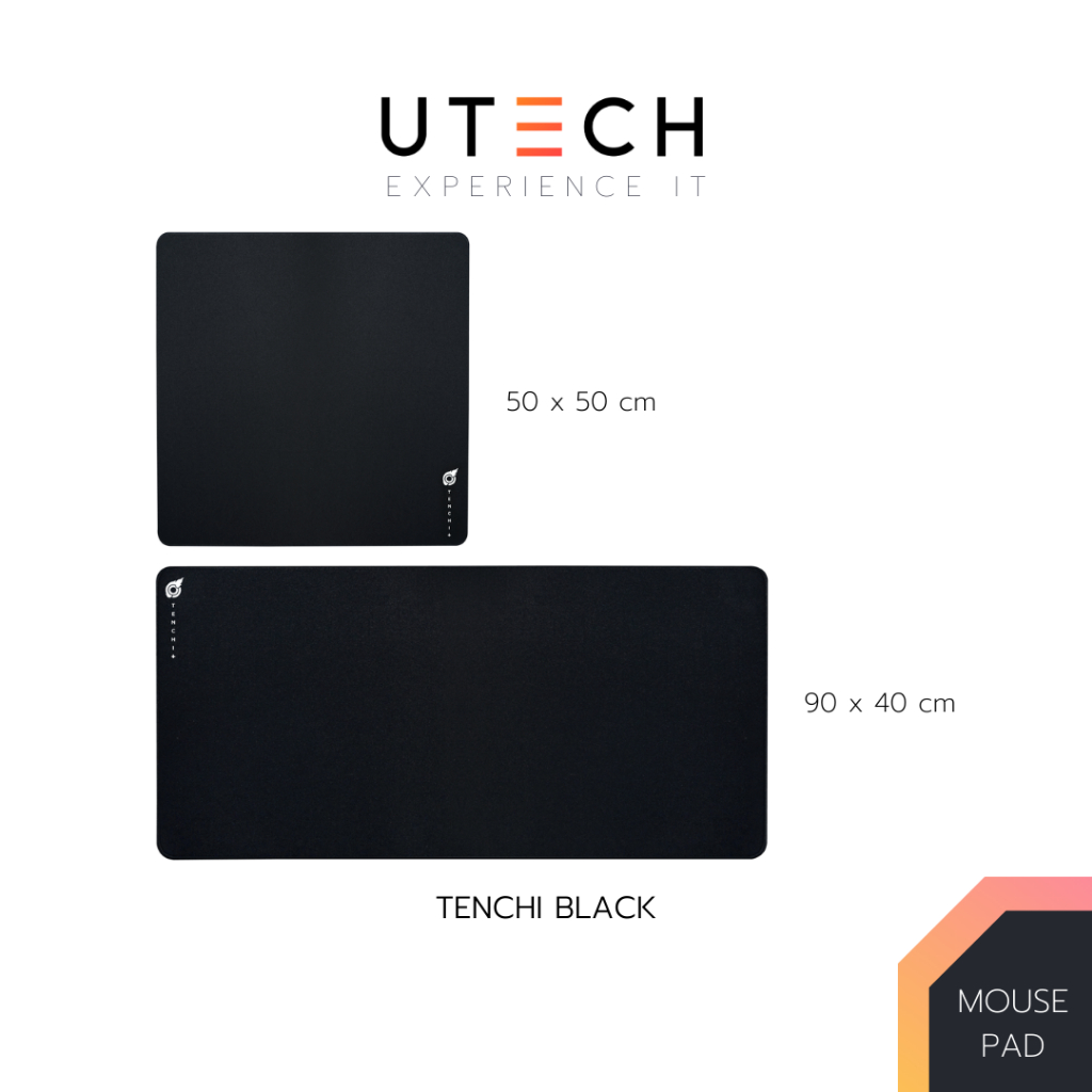 แผ่นรองเมาส์ LOGA Tenchi Plus Esport mousepad : Black edition by UTECH | Shopee Thailand