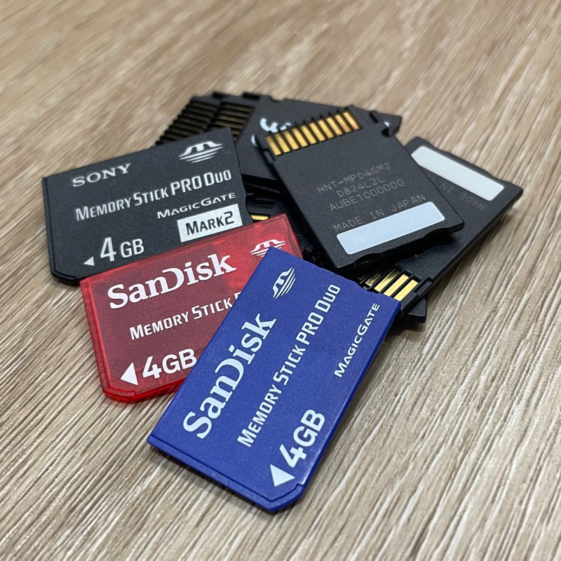 Memory Stick Pro Duo / Memory Stick Duo เมมโมรี่การ์ด PSP, กล้อง Sony ...