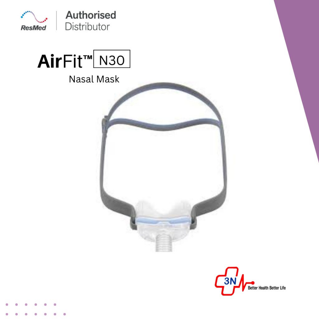 CPAP Mask Resmed AirFit N30 | Shopee Thailand