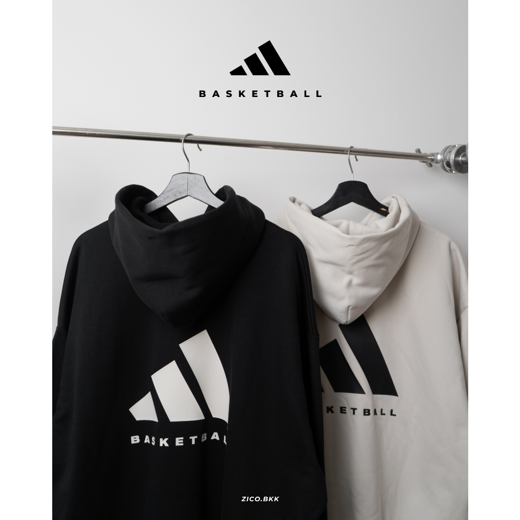 Adidas Basketball Hoodie (IN4243, IN4244) | Shopee Thailand