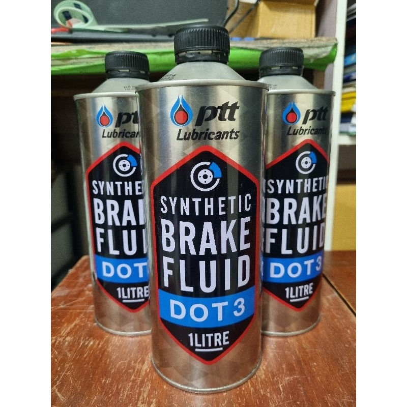 PTTน้ำมันเบรค SYN DOT 3 (1L) น้ำมันเบรคสังเคราะห์ | Shopee Thailand