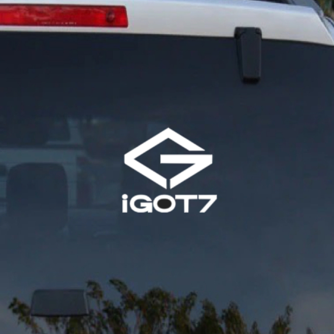 ใหม่ sticker อากาบง i GOT7 New Logo Vinyl Decals *2023 | สติ๊กเกอร์ติด ...